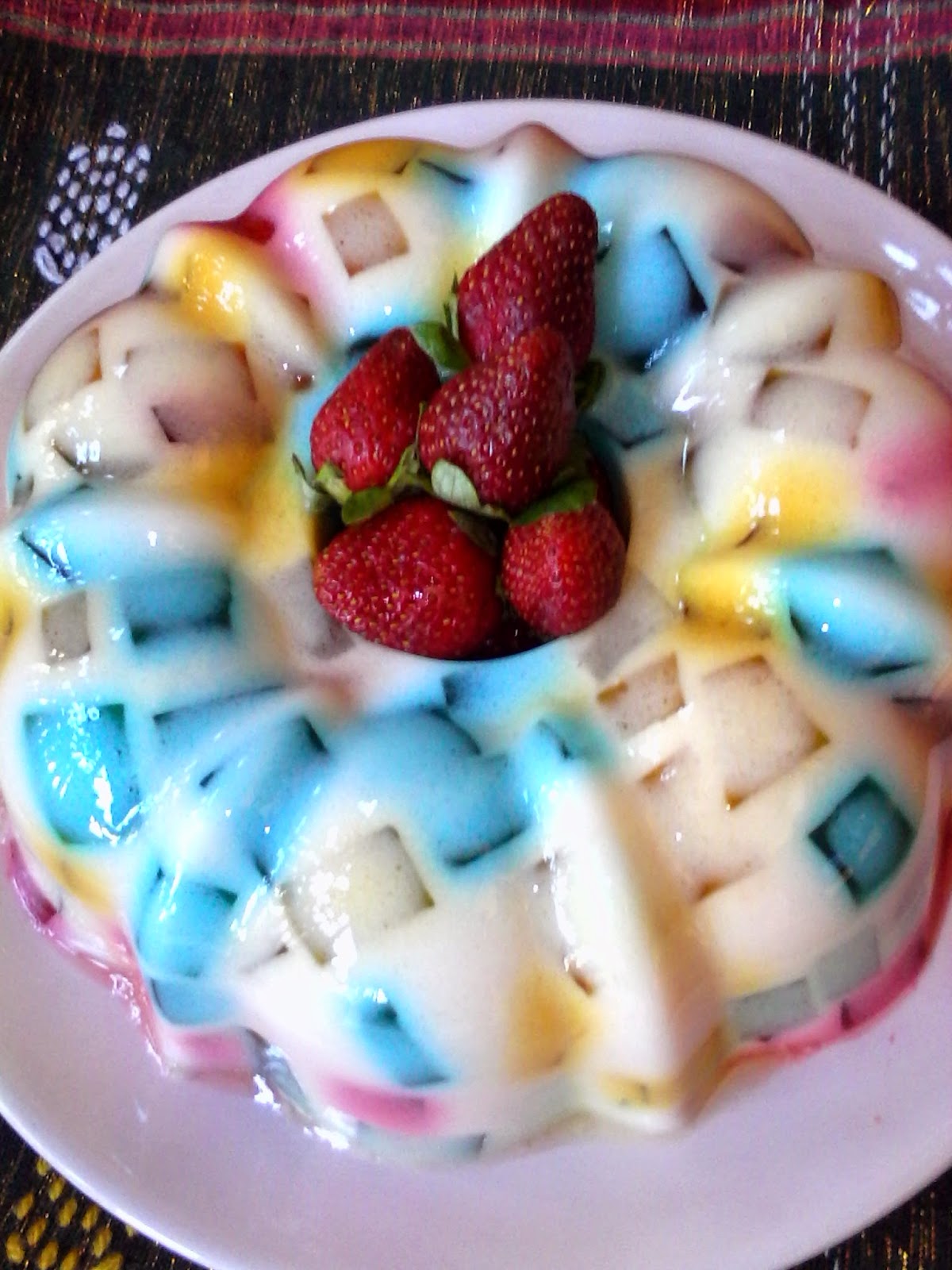 Simplicity Recipes: Puding Mozaik Milky Fruity