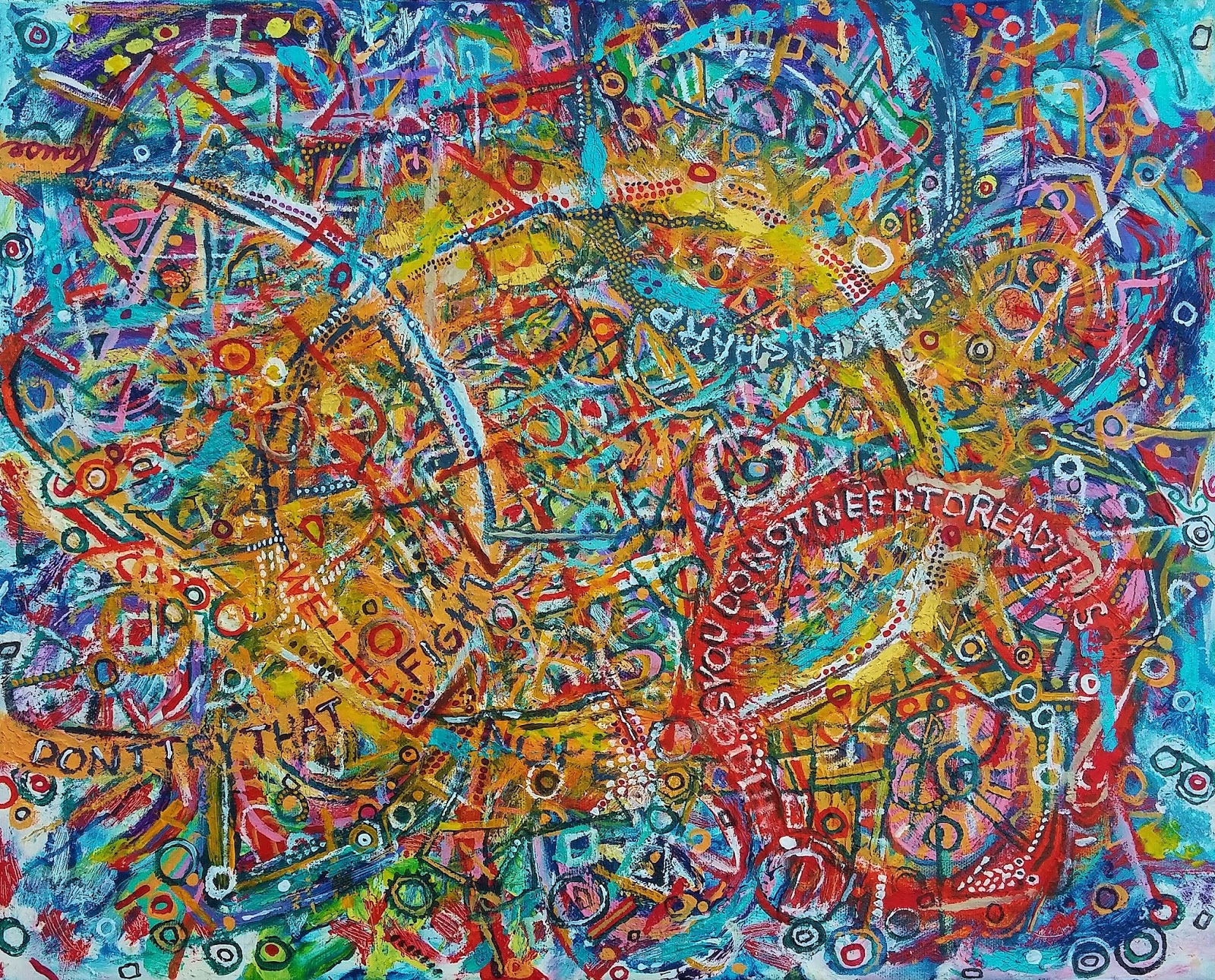 Todd Kruse's Art Blog: Scrambled Mind