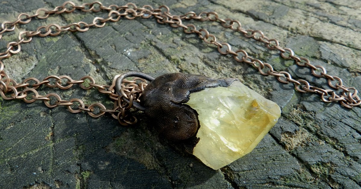 Copper Flux: Pandantiv cu citrin