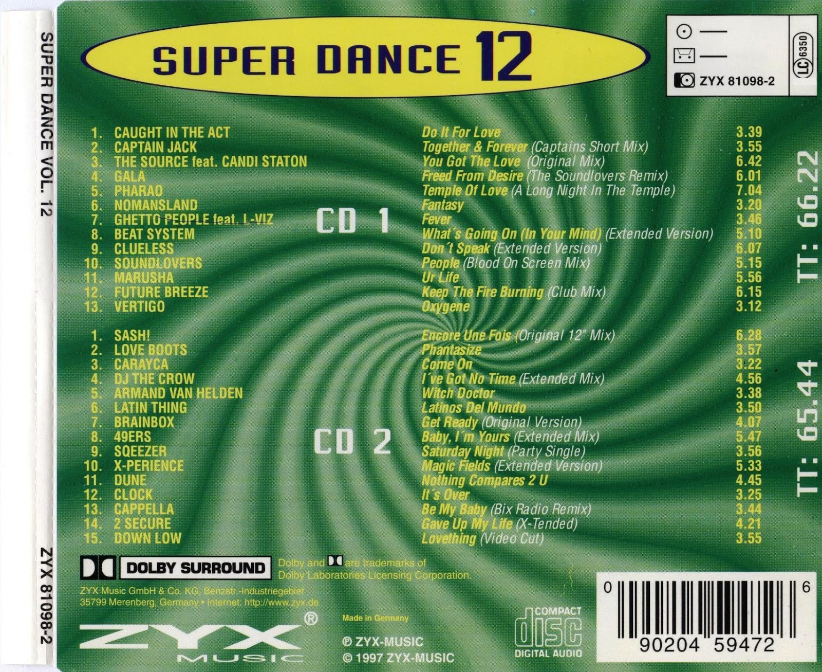 dance of the 90's: Super Dance 12