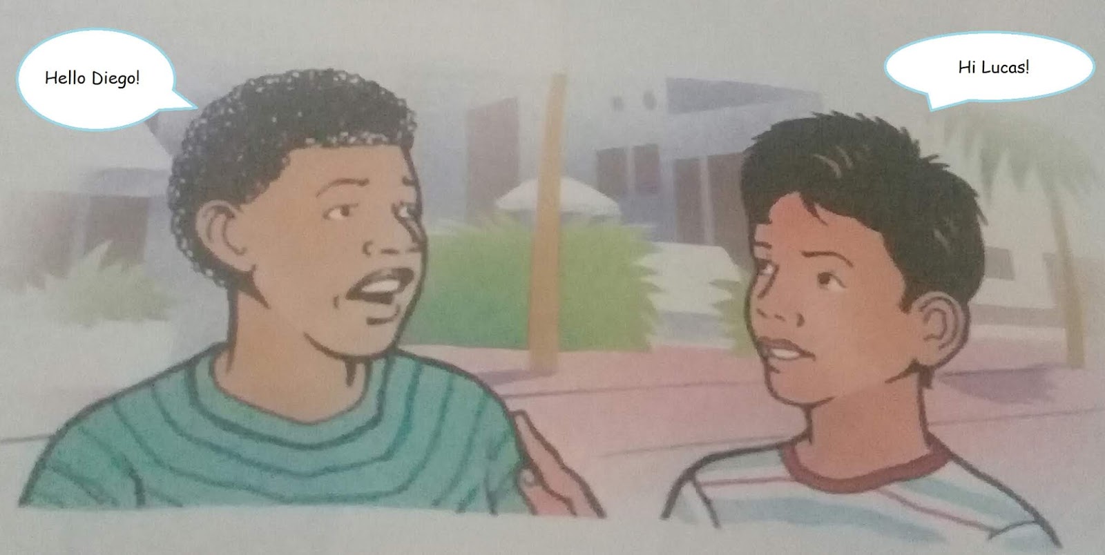 FÁCIL APRENDIZAJE DEL INGLÉS: 7. DIALOGO CORTO INFORMAL