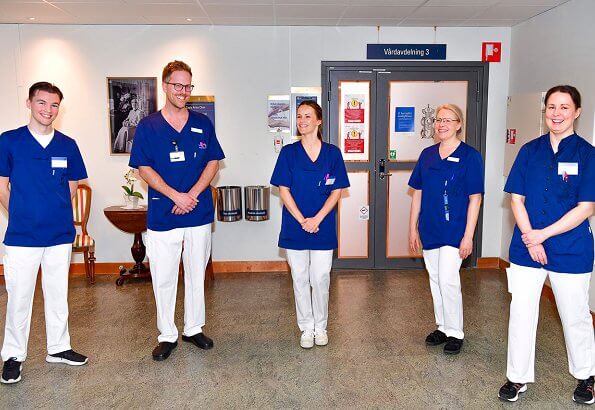Princess Sofia is helping healthcare staff during the C-19 pandemic