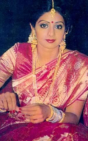 Sridevi: Wedding Belle in Bollywood: Sridevi's bridal looks in red ...