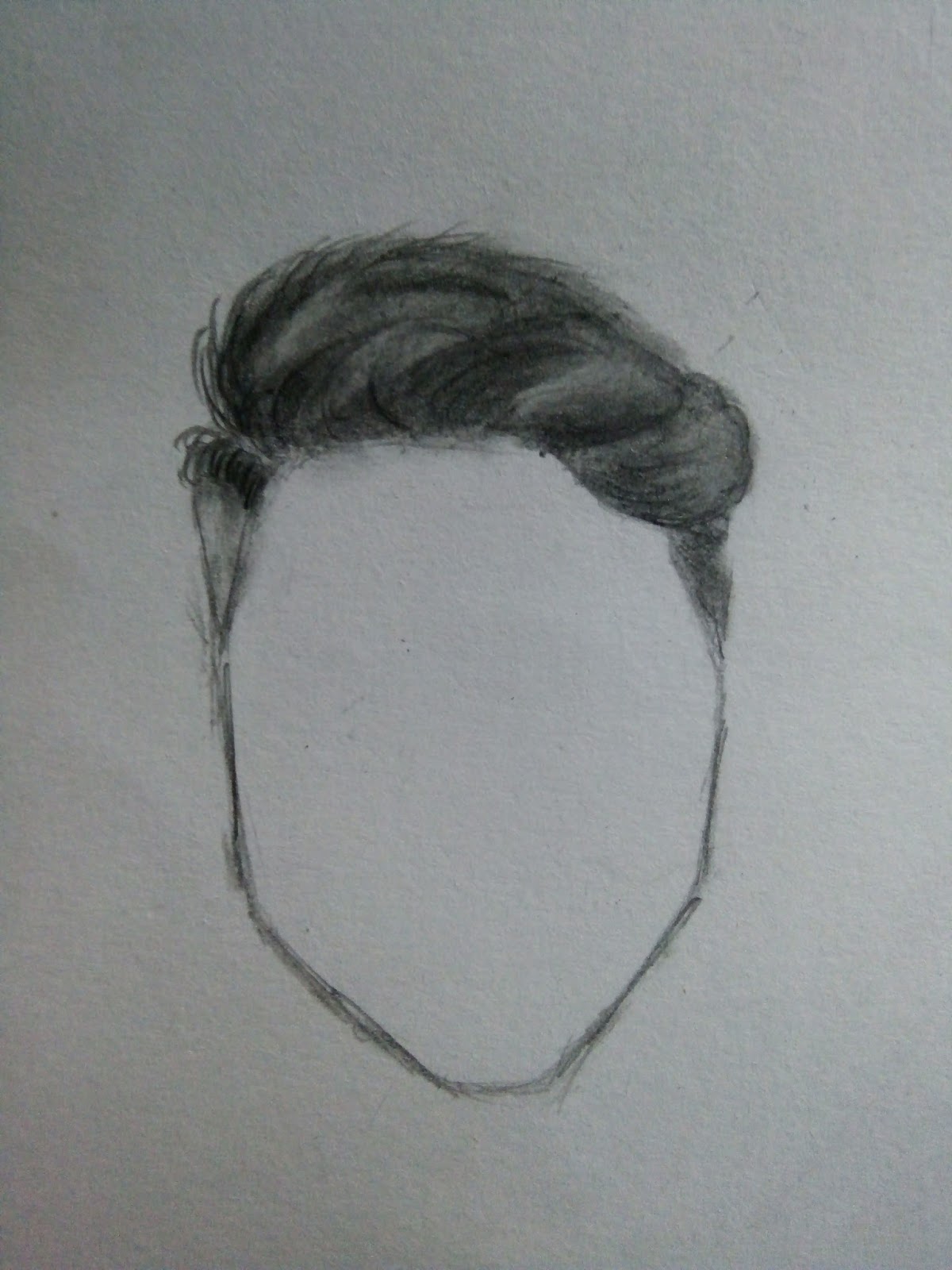 Cara Menggambar Dengan Simpel: Cara Sederhana Menggambar Rambut dengan ...