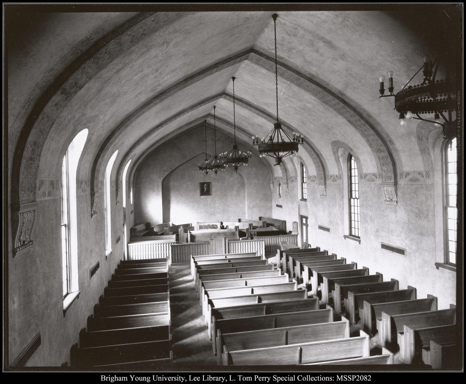 Historic LDS Architecture: Provo First Ward: Chapel Interior