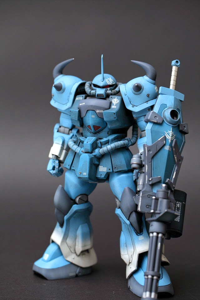 Custom Build: MG 1/100 Gouf Custom "Detailed"