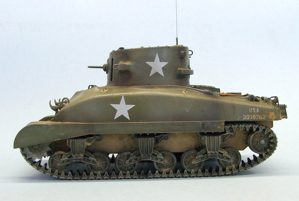 Panzerserra Bunker- Military Scale Models in 1/35 scale: M4A1 Sherman ...