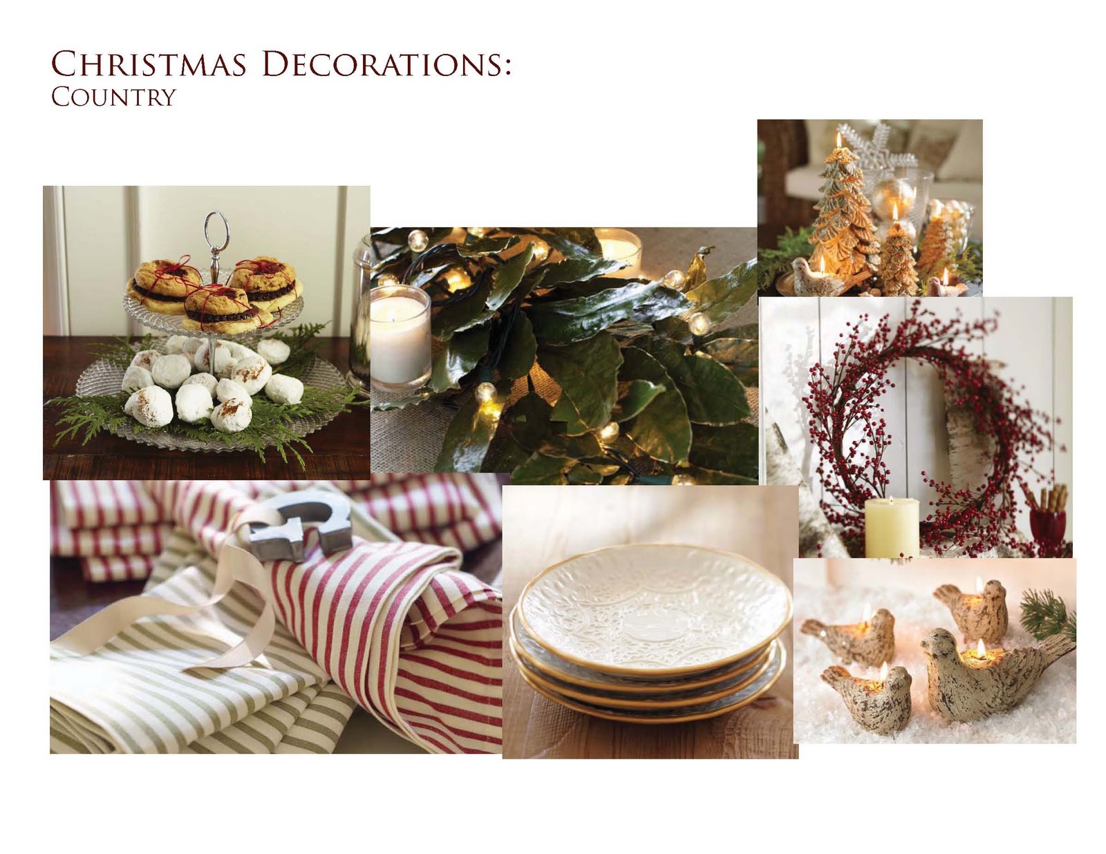 29 Design Studio: Christmas Decorations: Country