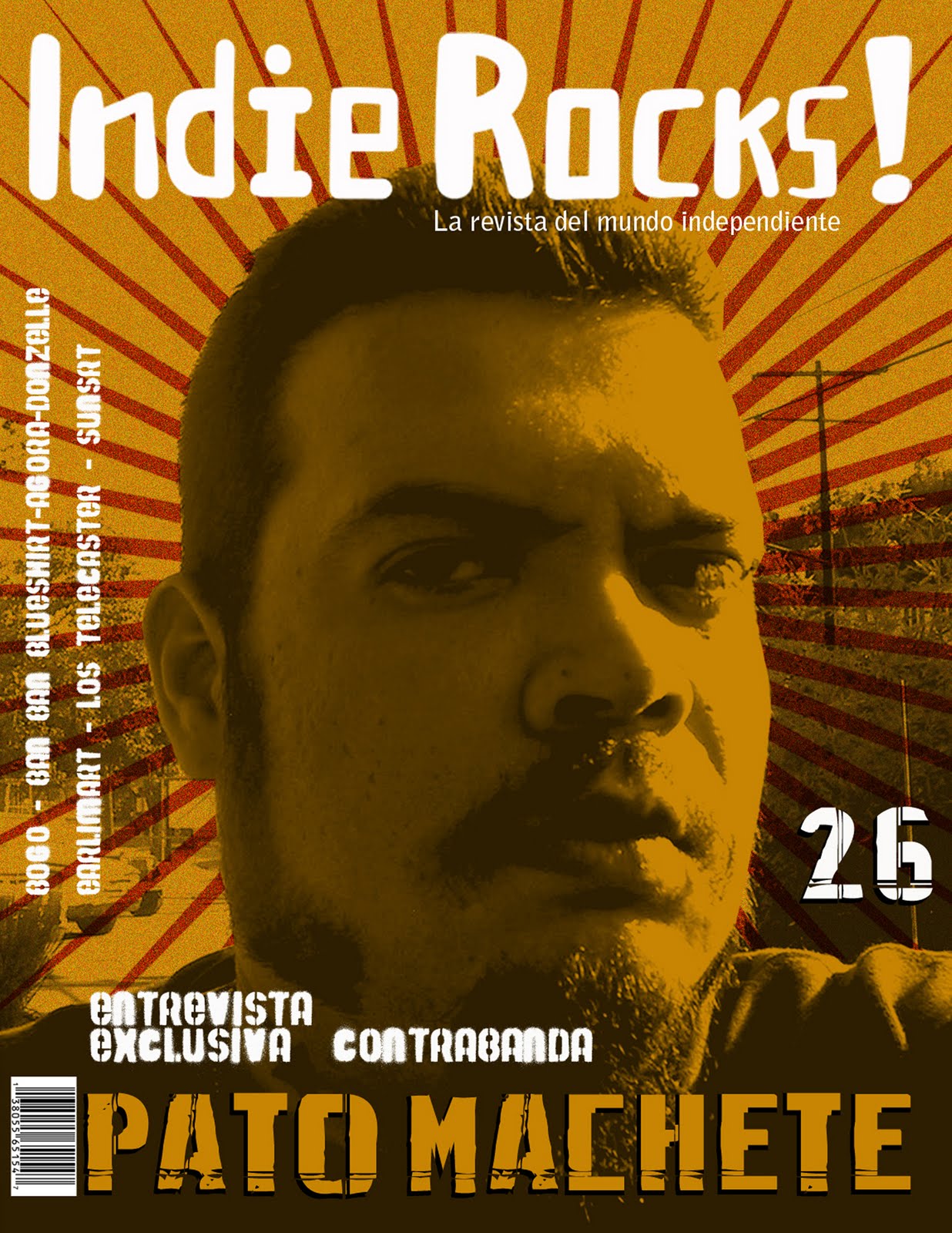 Ricardo Villanueva: Rediseño de una portada revista Indie Rocks!