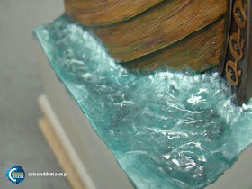 How to make a base with water effect? | Coloured Dust