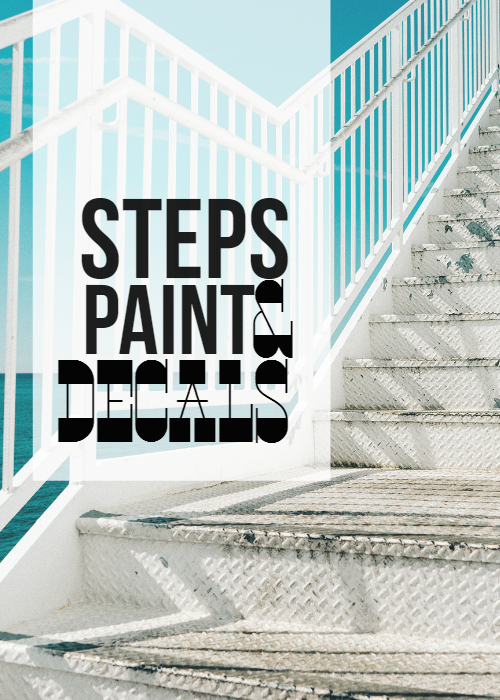 Steps, Paint, and Decals | Light Up Colors