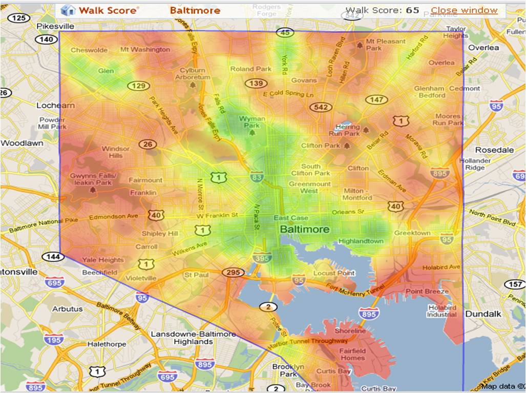 EnvisionBaltimore: Defining Baltimore's 20-Minute Neighborhoods
