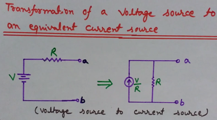 Engineering Made Easy: Source Transformation - Current Source to ...