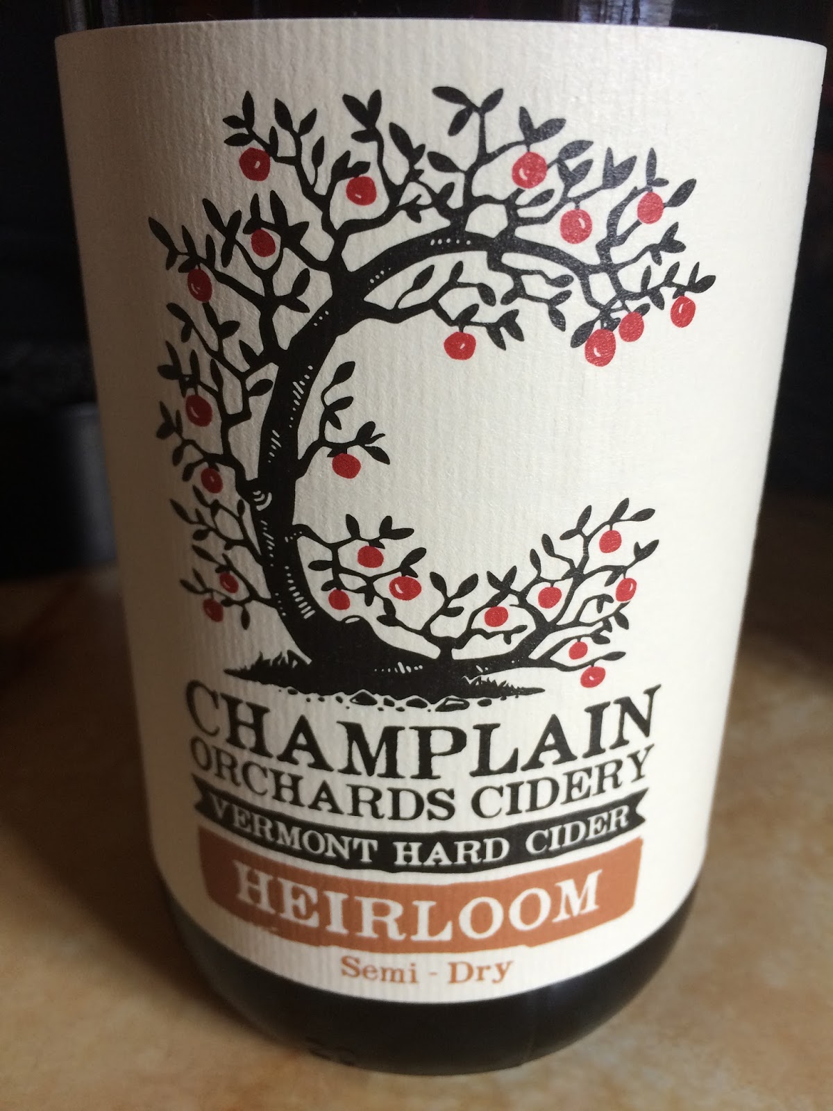 The Passionate Foodie: Champlain Orchards Cidery: Heirloom Semi-Dry