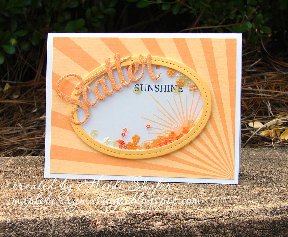 Mapleberry Musings: Scatter Sunshine