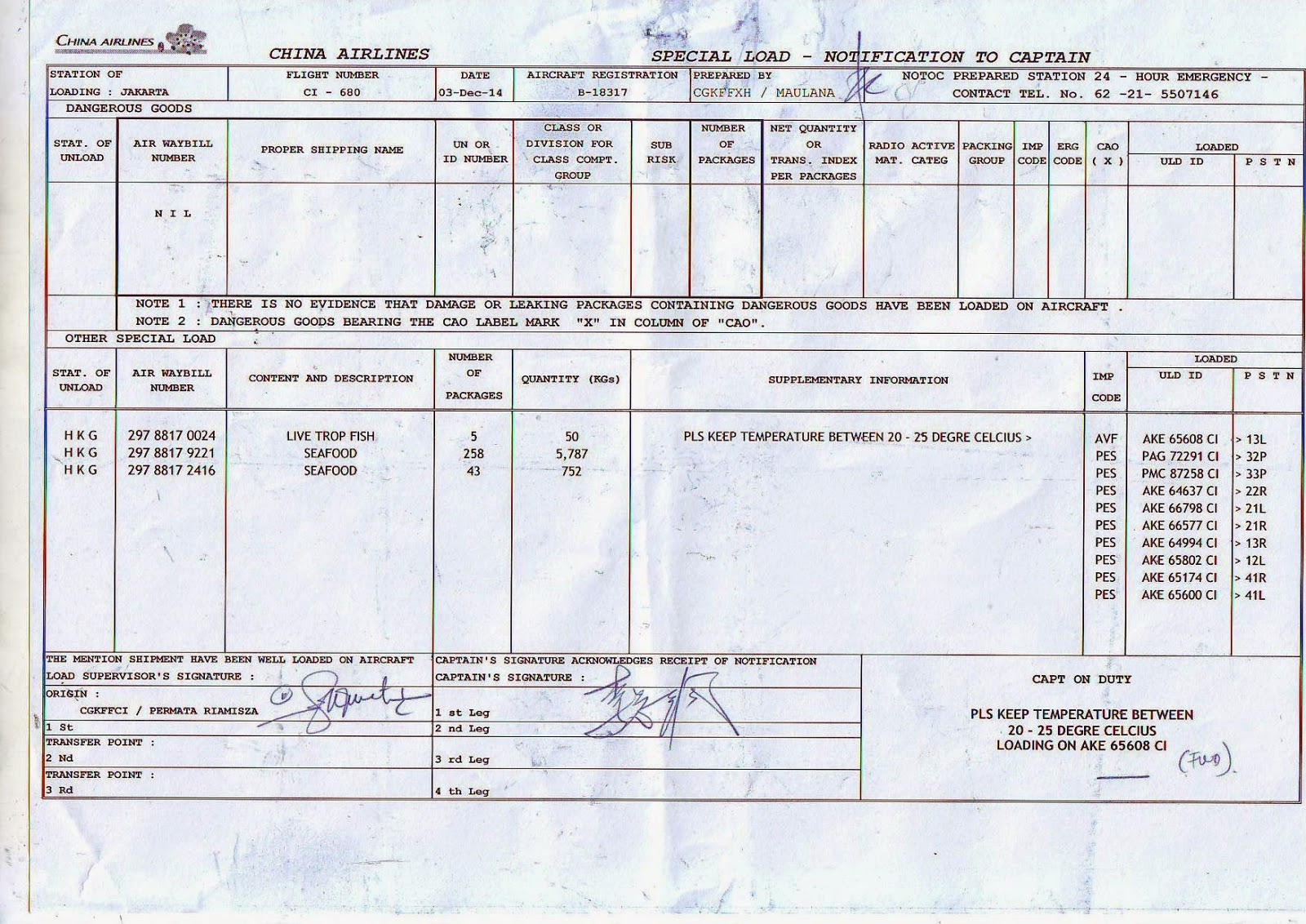 e-Learning CI: NOTOC WITH TEMPERATURE