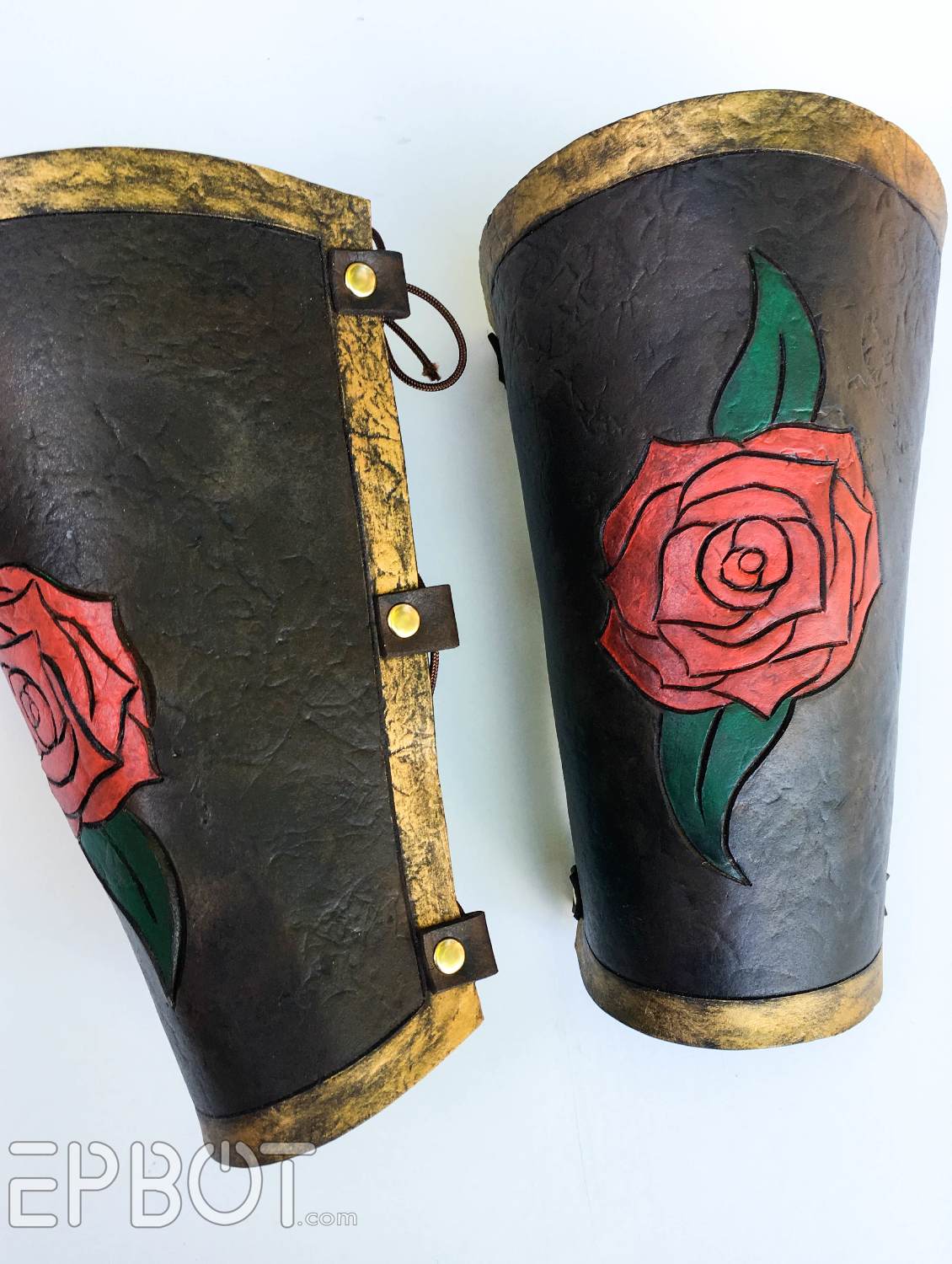 EPBOT: Make These Warrior Belle Leather Bracers... From Fun Foam!