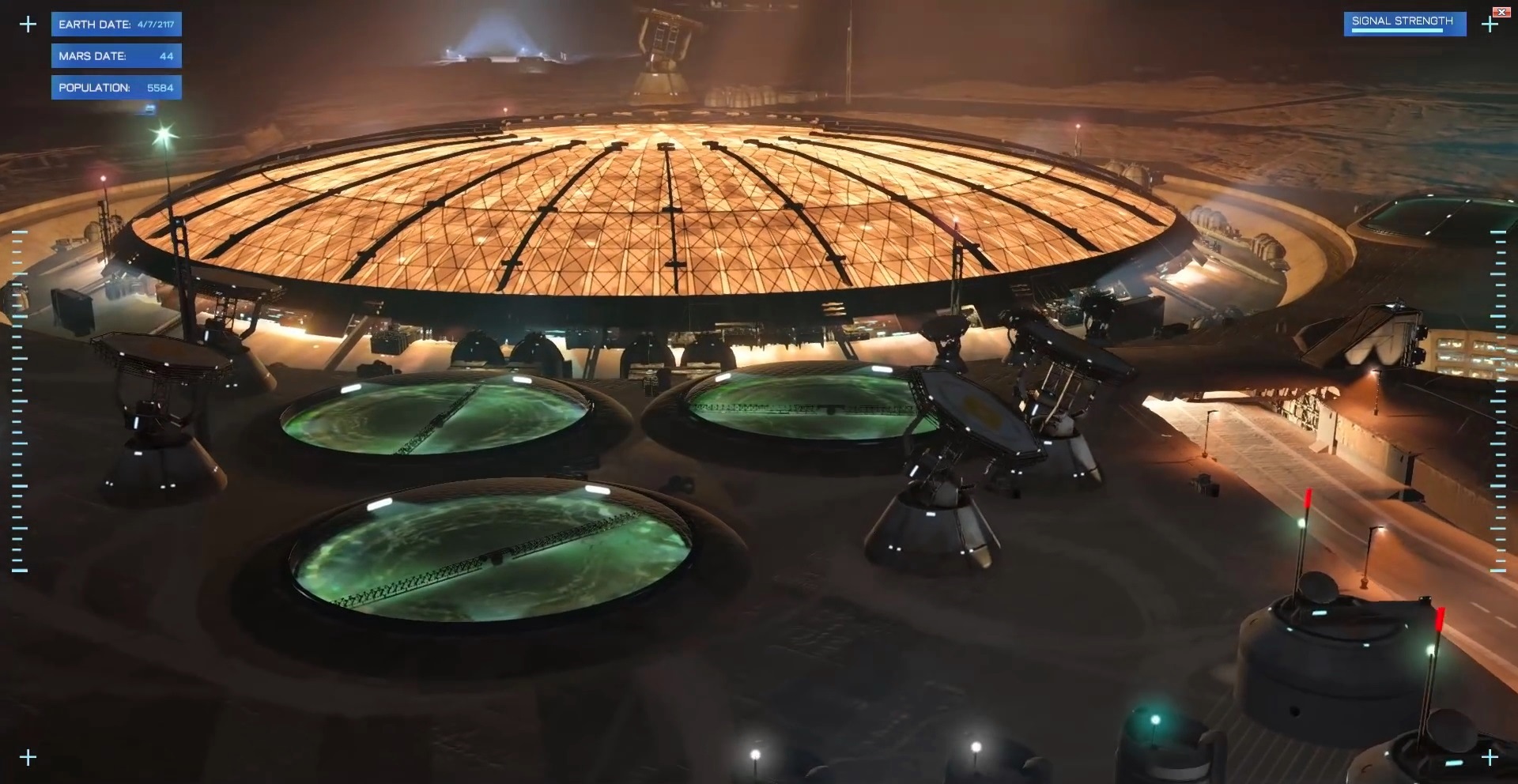 HD images of NASA's base on Mars, 2117, a vision by Blackbird ...