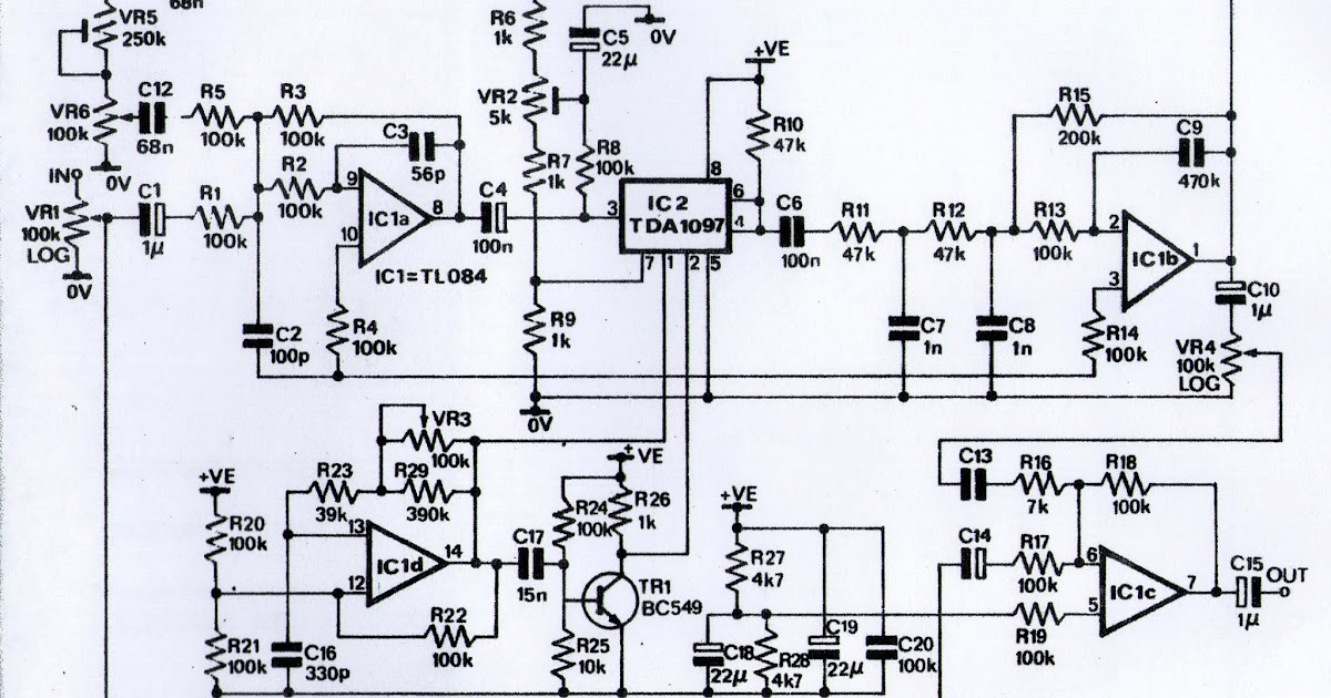 WONG JIBEX's: SKEMA ECHO REPEATER IC TDA 1097