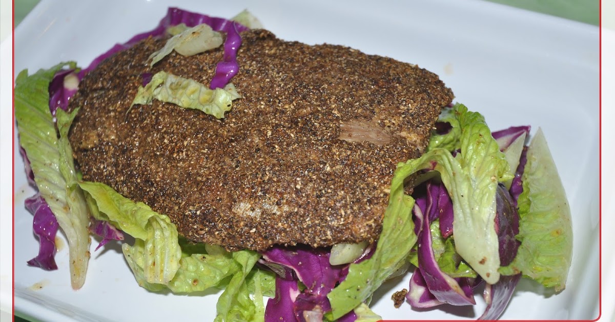 My Tried and Ta(e)sted Recipes: Dry spice crusted King Fish fillet