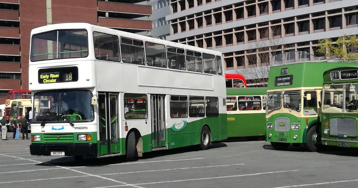 Steve's Bus & Train Page: Ipswich Bus Rally 2017