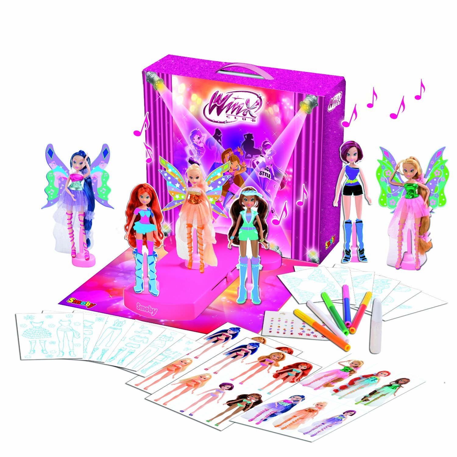 Nuevo play set Winx Club Harmonix, Disco y Trendy!! - Winx Club All