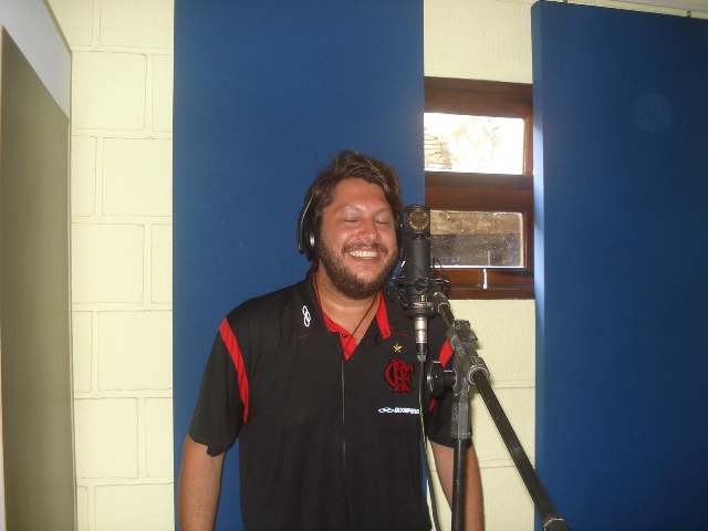 Gravando em Ubatuba: Gravando David Calderoni e Rafael Lobo