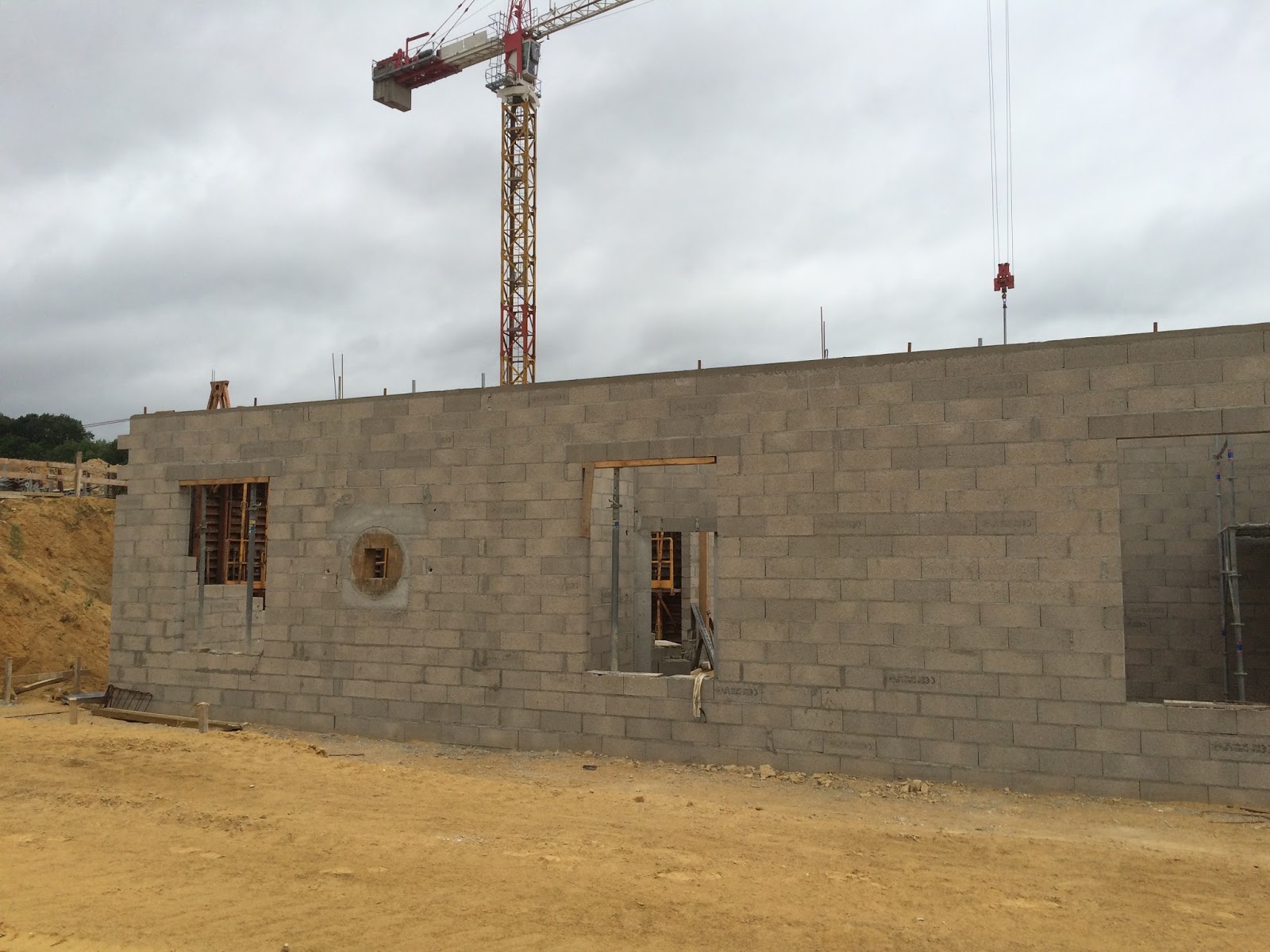 SAJH l'Horizon: Élévation du bâtiment principal 27 juillet 2015