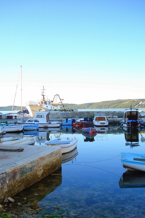 Dalmatia Gourmande: Seget Donji - ribarsko mjesto pored Trogira/Seget ...