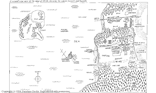 CRPG Adventures: MUD1: Wading In Once More