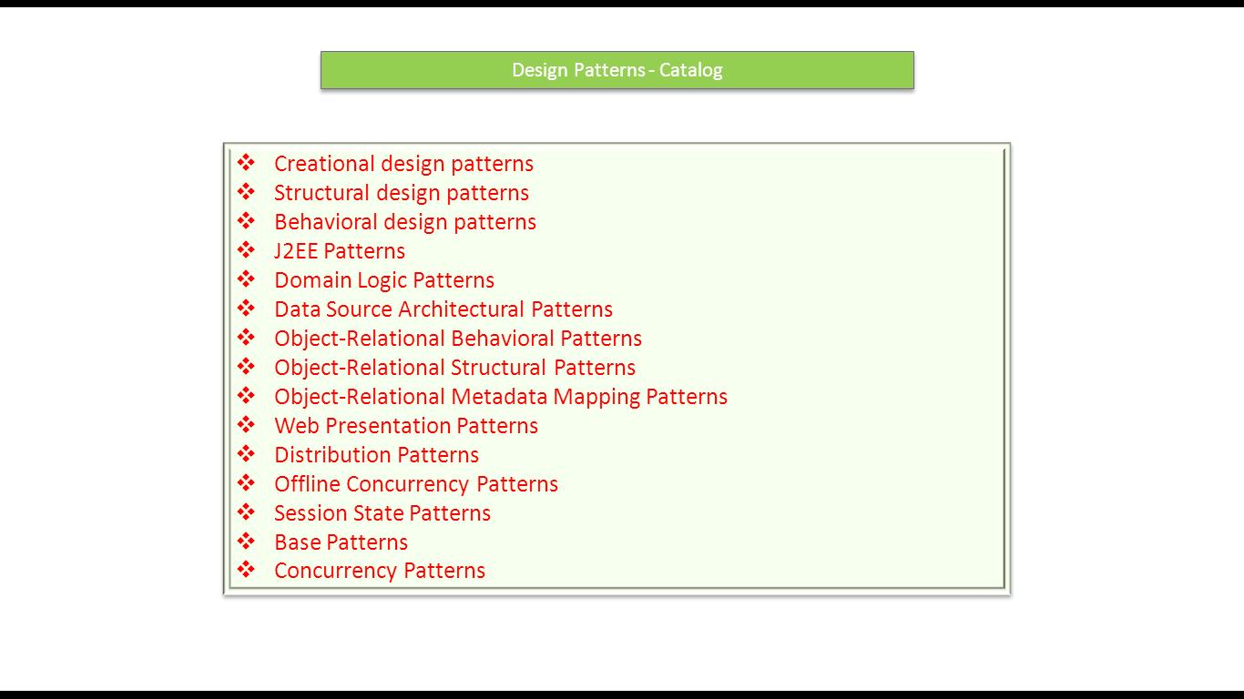 Java Ee Design Patterns Catalog