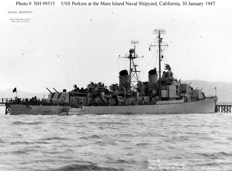 Naval Warfare: USS Perkins (DD-877, DDR-877, DD-877)