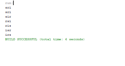 Permutations in Java