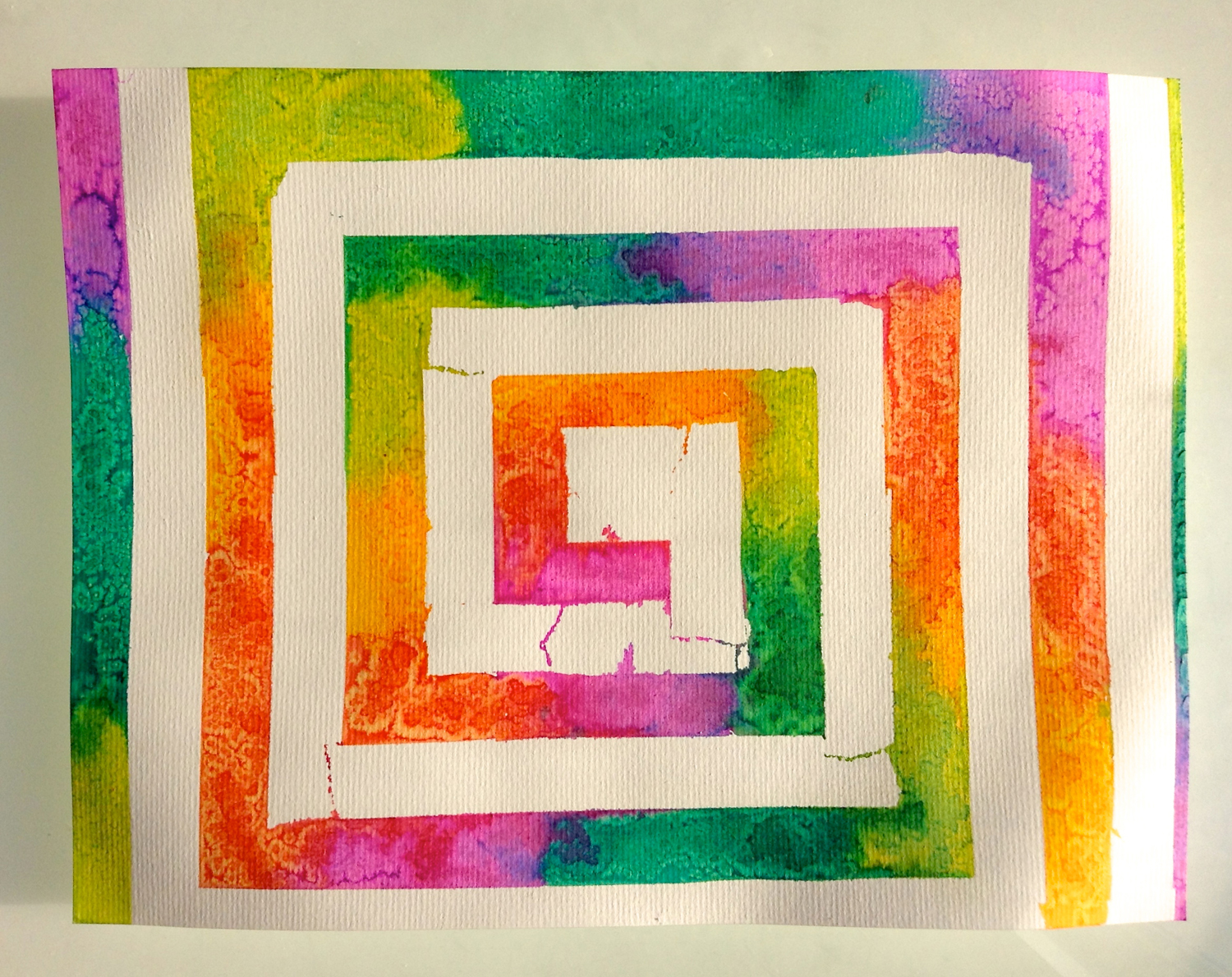 Holly's Arts and Crafts Corner: Art & Science Collide: Watercolor Salt ...