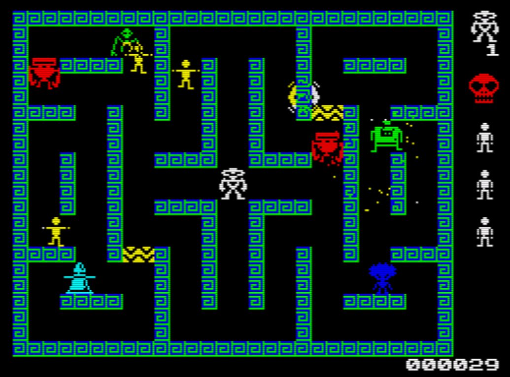 Indie Retro News: CyberMania - Rescuing humans in a new Maze ZX ...