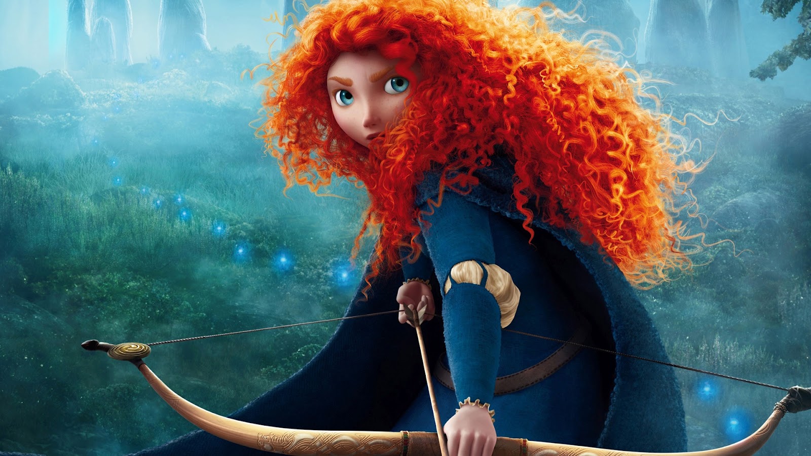 Brave's Princess Merida - Movies Wallpapers