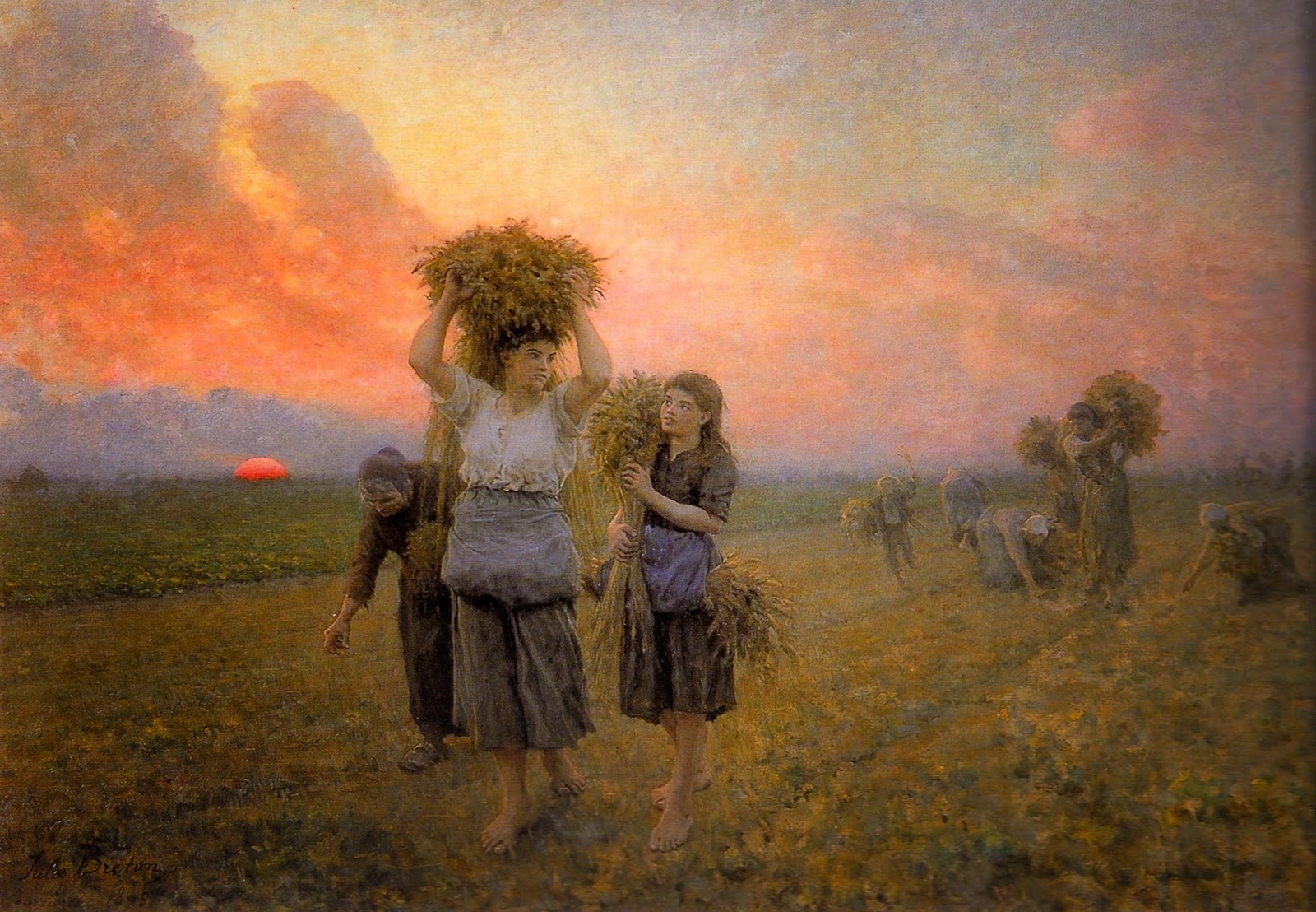 Jules Breton | Naturalist painter | Tutt'Art@ | Pittura * Scultura ...