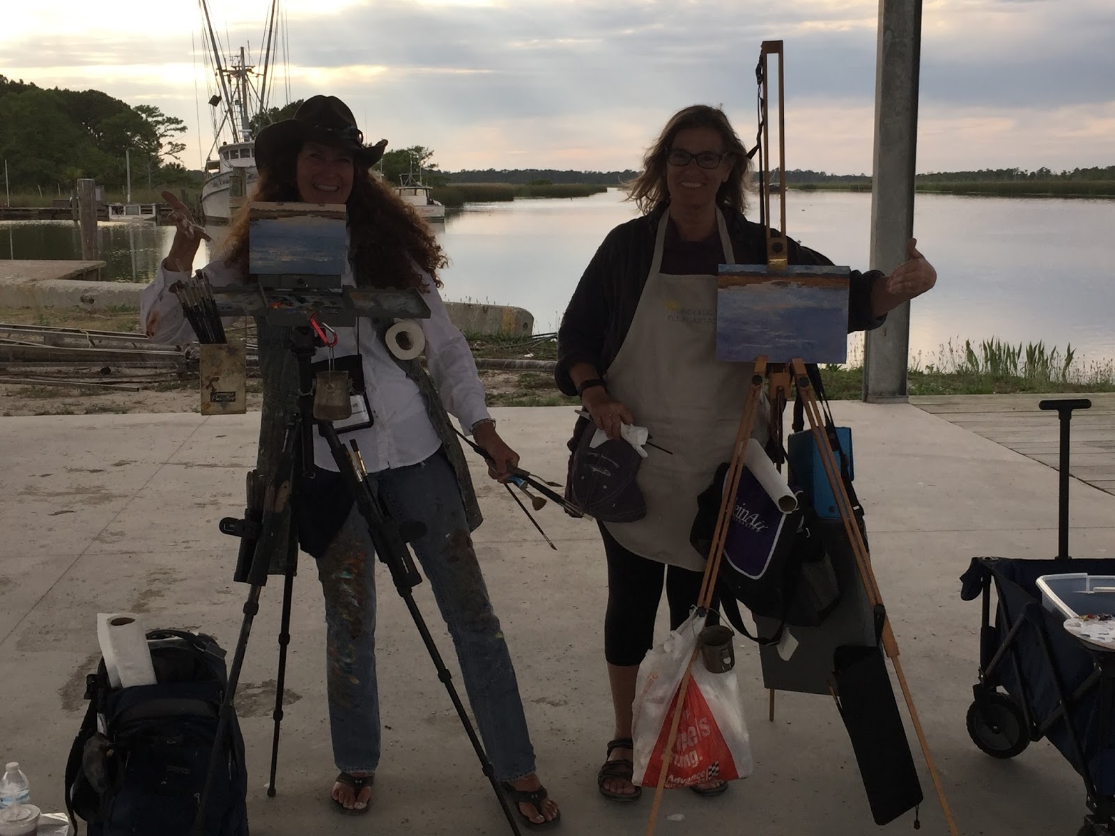 K.Hitt Out And About: Naturalistic Sketch, is it what we now call Plein ...