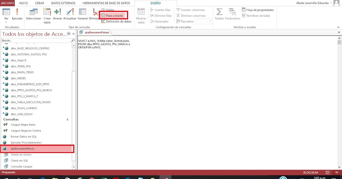 Finanzas, excel, vba, sql y algo más...: Activar la cadena de conexión ...