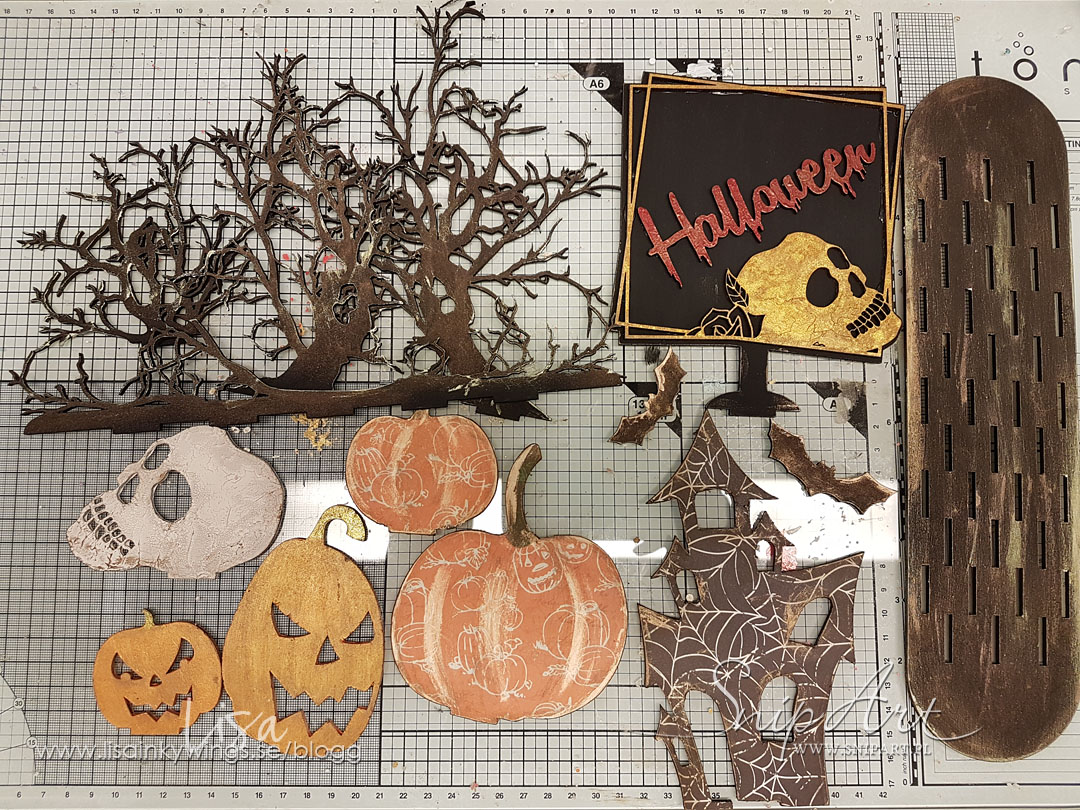 Snip Art - Pracownia Artystyczna: Scary Halloween Modular Base