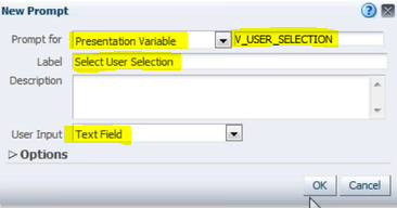 OBIEE: Presentation Variables