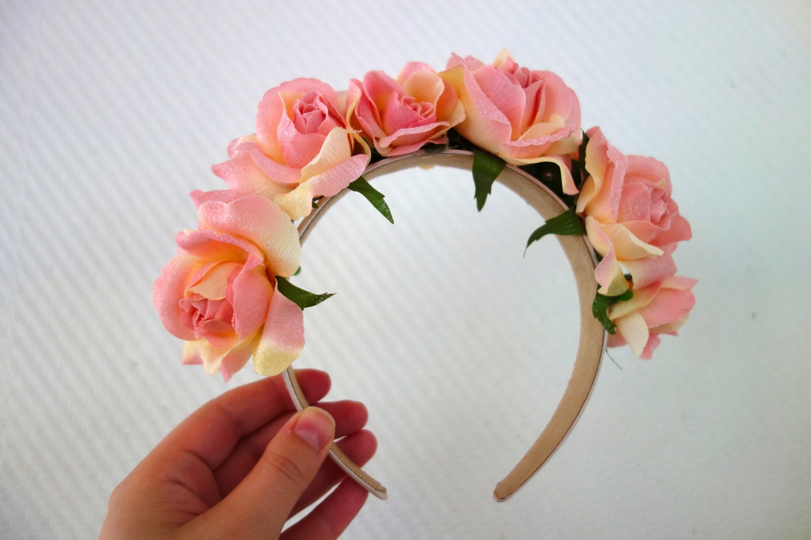 Mona Goldielocks: Flower girl (headband DIY)