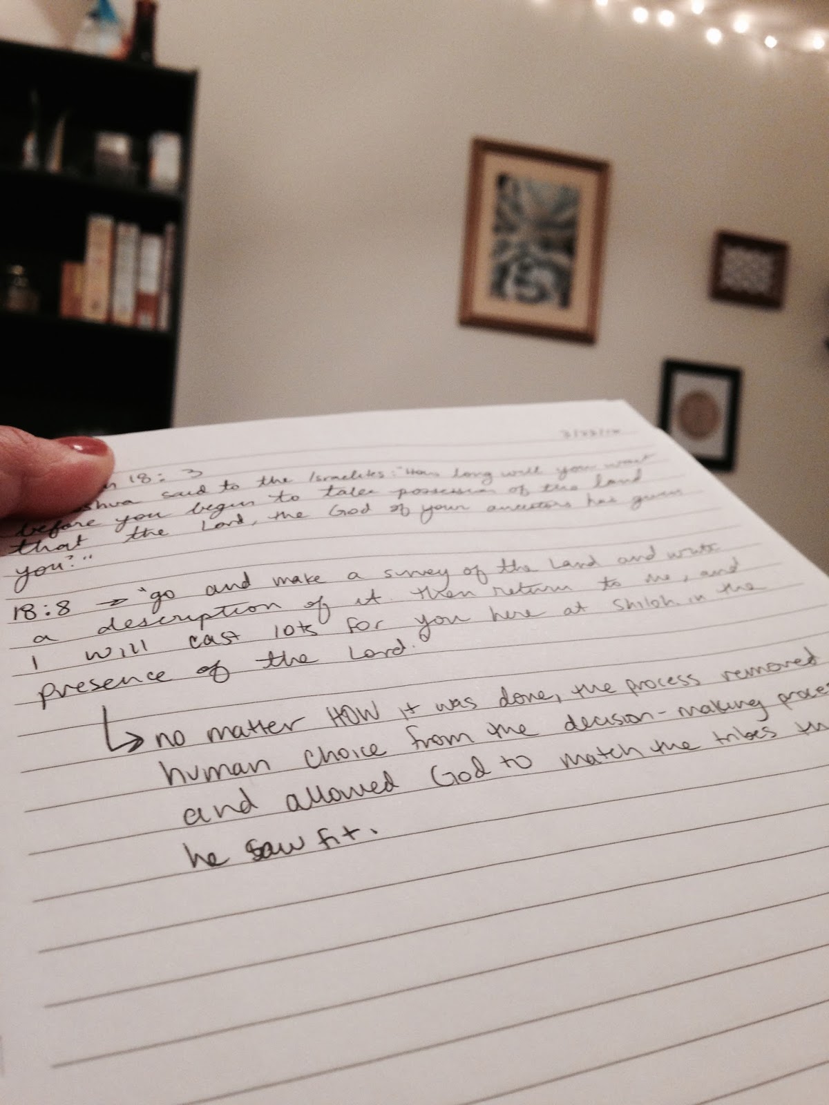 Life on the Line: Casting Lots (and what I learned from it)