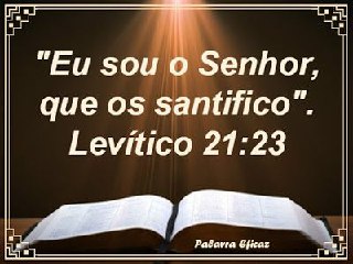 Palavra e Ação : É Deus Quem santifica- Levítico 21