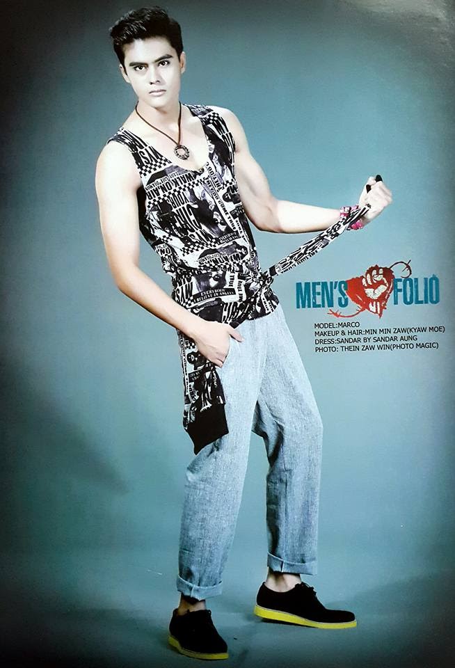 M y a n m a r H u n k s: Nay Win, Marco, Kyaw Nay Tun @ Idea magazine