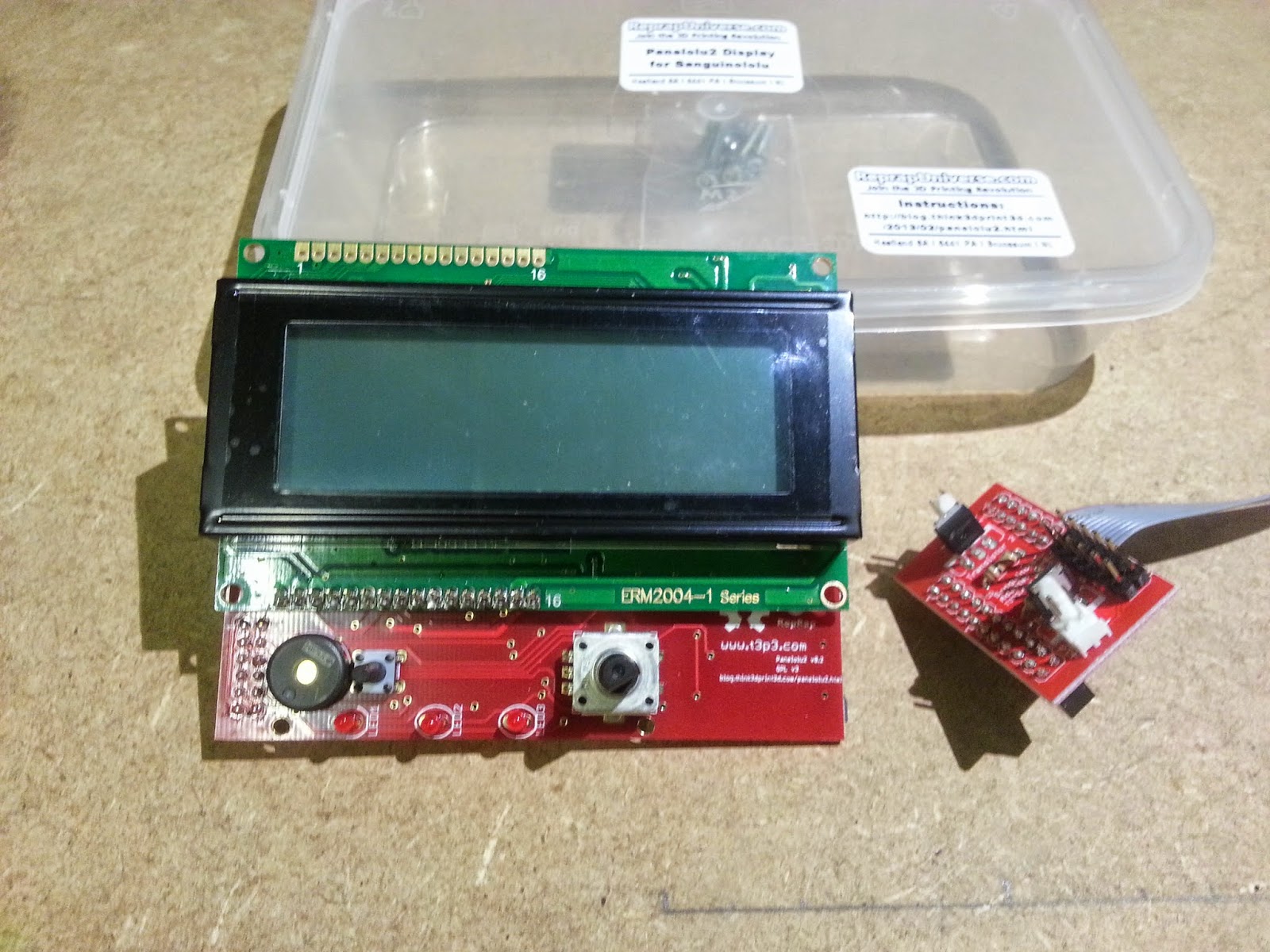 Building a Prusa Mendel i3 RepRap: Panelolu2 and the new Marlin ...