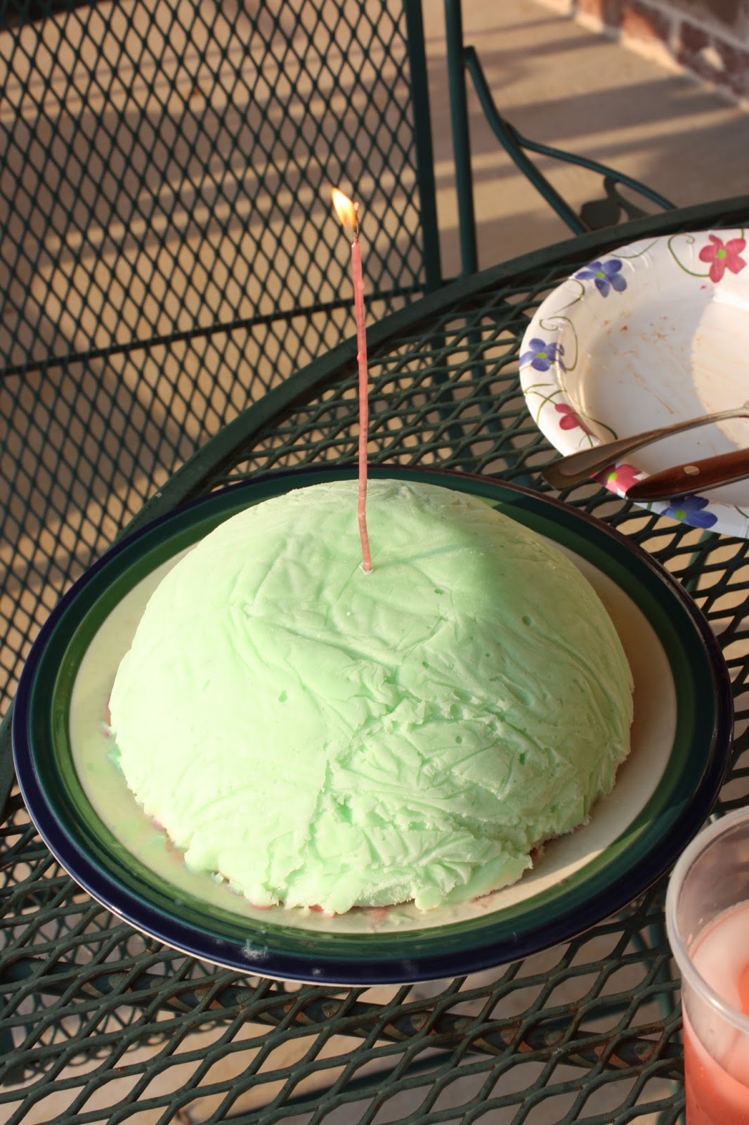 Eagle's Wings: Recipe--Watermelon Bombe