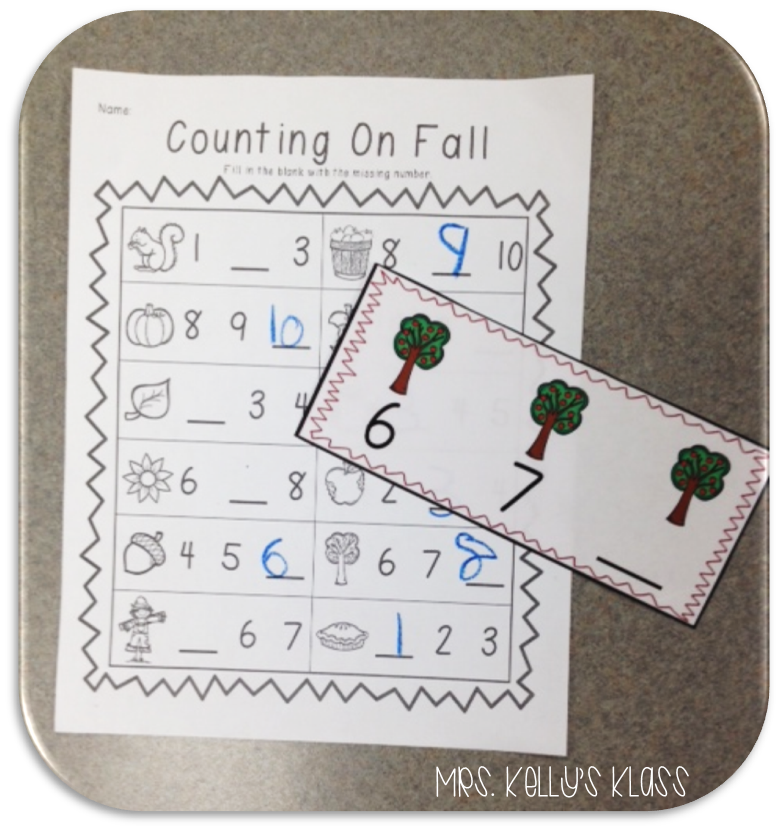 Mrs. Kelly's Klass: Fall Fun and a Freebie!
