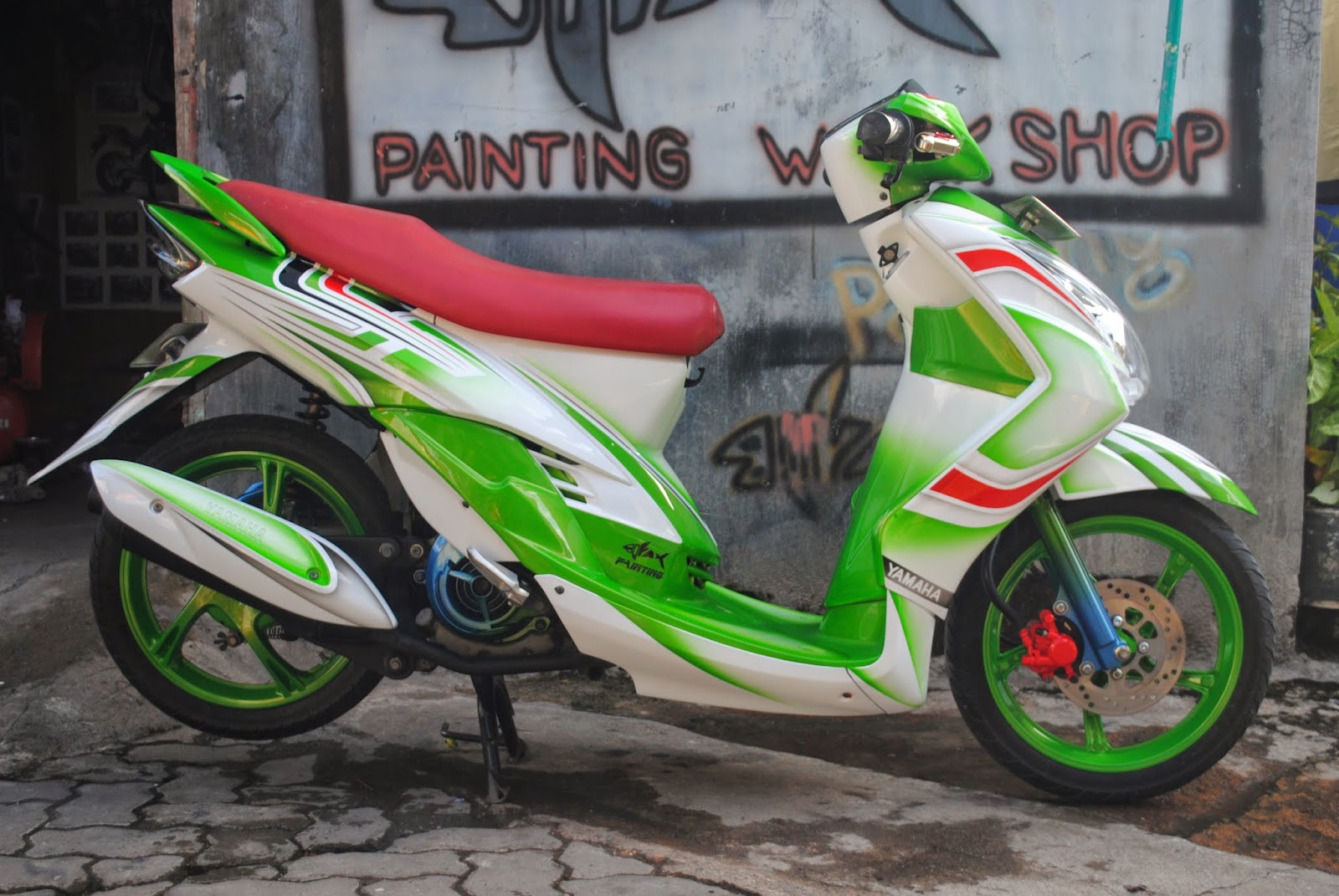 BOYAX PAINTING WORKSHOP: MIO SOUL AIRBRUSH GRAFIS