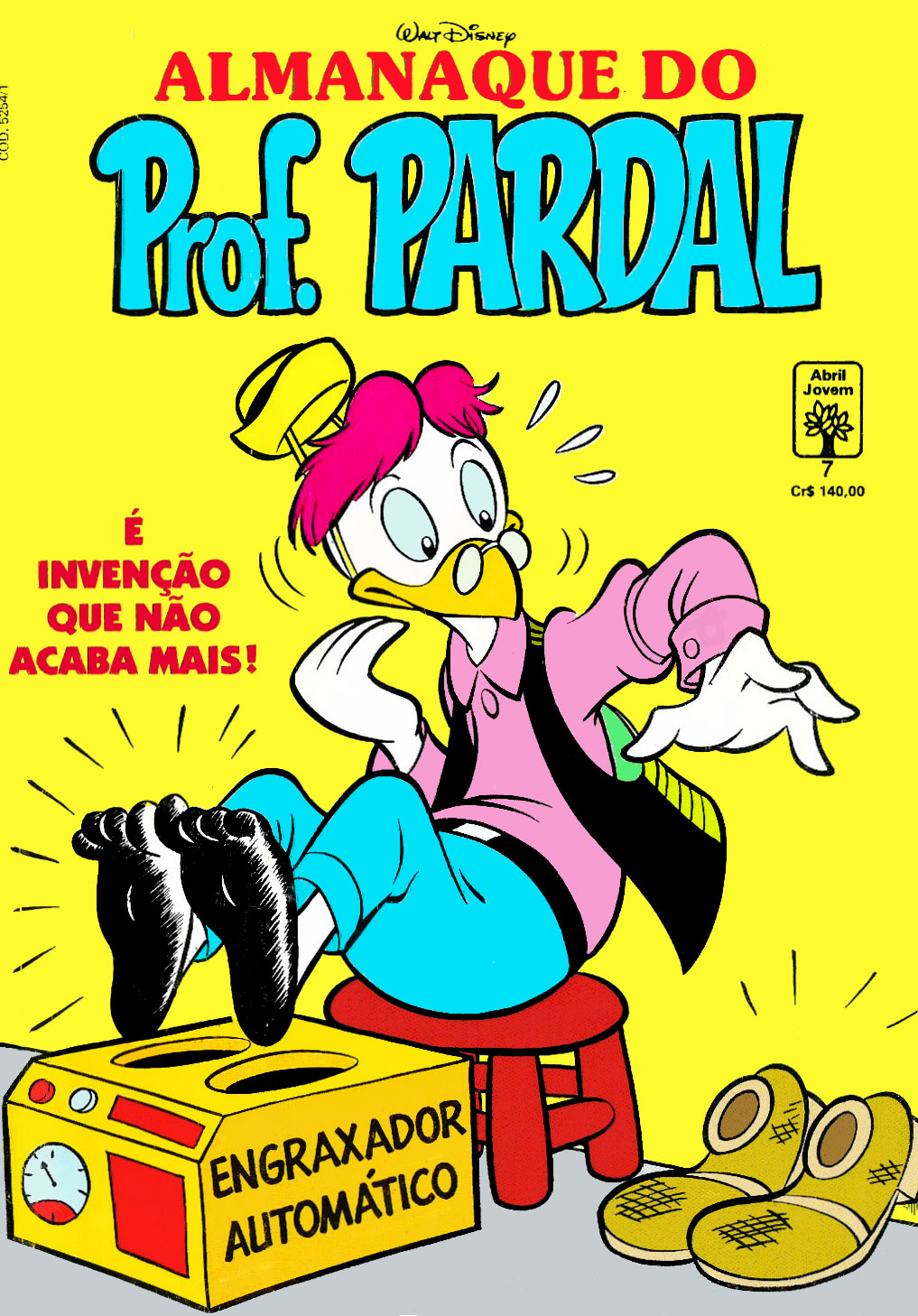 PR - GIBIS: Almanaque Do Prof. Pardal - (1ª Série) - Ed. Abril